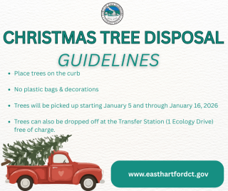 2026 Christmas Tree Disposal Guidelines | easthartfordct