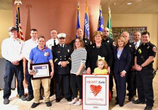 Town of East Hartford Receives HEARTSafe Designation | easthartfordct