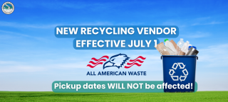 New Vendor for Residential Recycling Pickups | easthartfordct